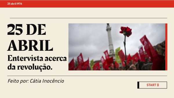 entervista 25 abril | Genially