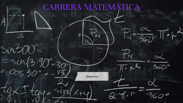 CARRERA MATEMÁTICA