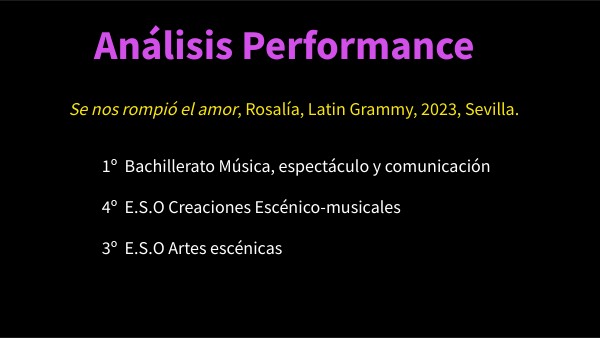 Performance | Genially