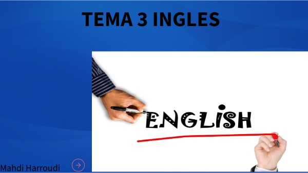 TEMA 3 DE INGLES
