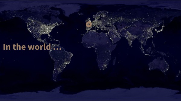 Mappemonde interactive