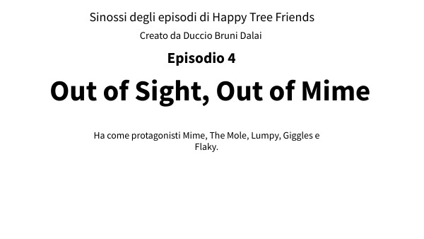 Sinossi degli episodi di HTF ep. 4