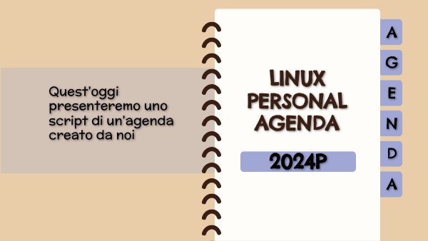 Project script Agenda | Genially