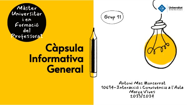 CÀPSULA INFORMATIVA GENERAL