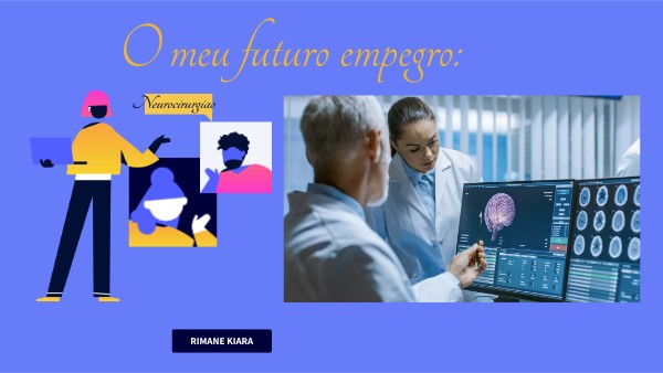 Mon futur métier diapo portugais | Genially