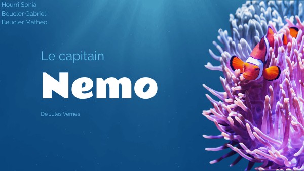 Captain Nemo, Jules Vernes