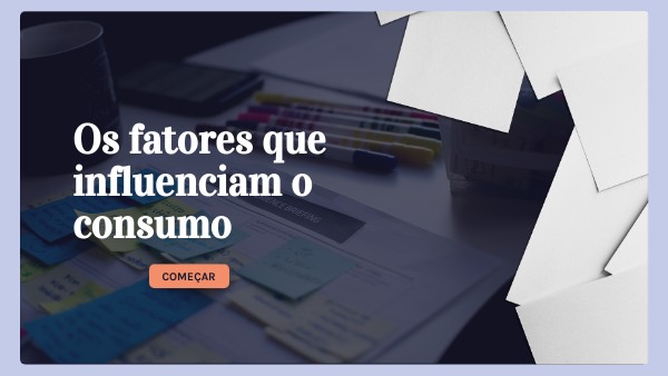 Fatores que influênciam o consumo | Genially