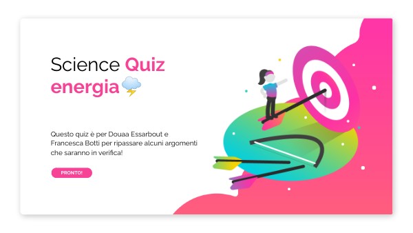 Quiz scienze: energia | Genially