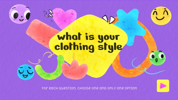 What is your clothing style | Genially