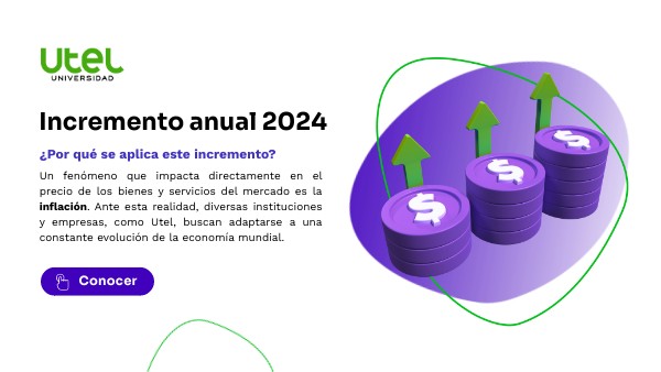 Incremento anual Utel LATAM 2024 | Genially