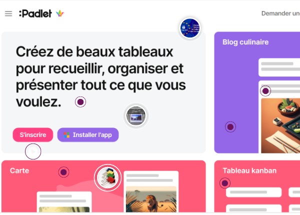 Application PADLET
