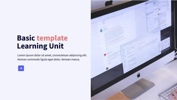 BASIC LEARNING UNIT