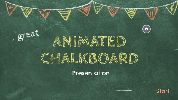 ANIMATED CHALKBOARD PRESENTATION | Genially