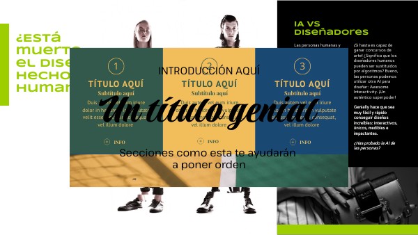 Landing Page No Code | Genially