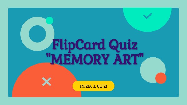 Quiz flipcard MEMORY ART | Genially