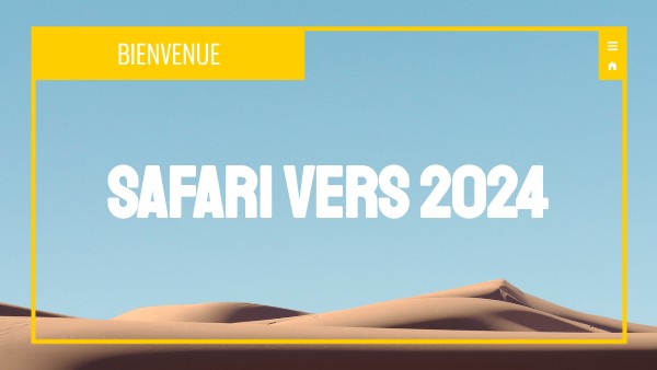 SAFARI 2024 | Genially