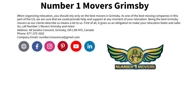 Number 1 Movers Grimsby