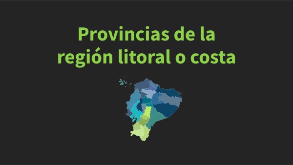 Provincia de la región Litoral