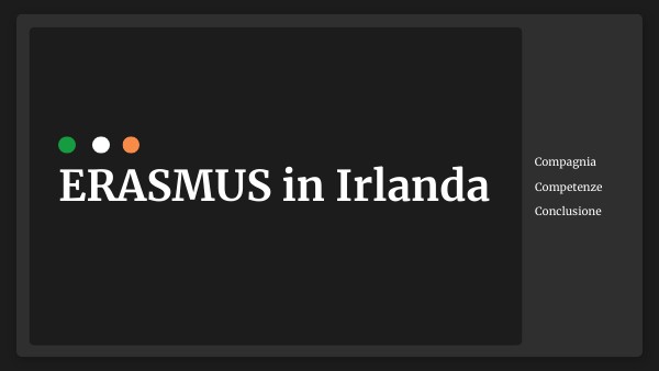 ERASMUS IRLANDA | Genially