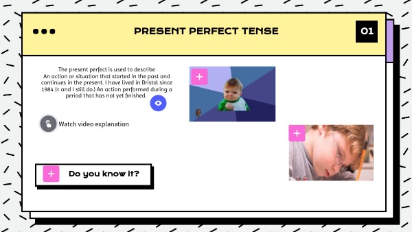 Review_Present Perfect | Genially