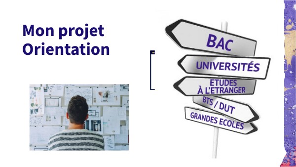 projet d'orientation | Genially
