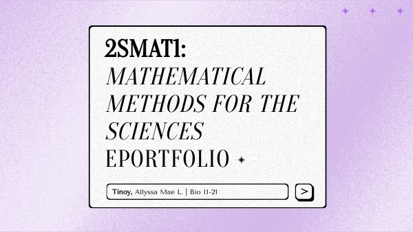 Tinoy, AM_ePortfolio | Genially