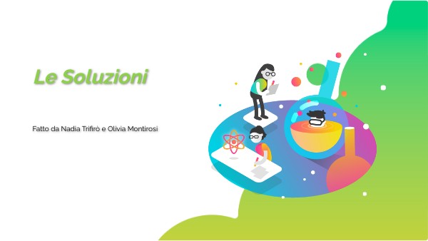 Le soluzioni