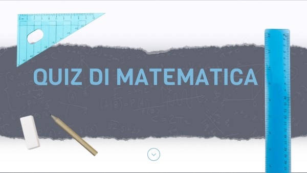 Quiz matematica - GRUPPO FIORI SPECIALI