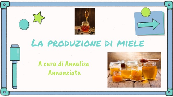 LA PRODUZIONE DI MIELE A CURA DI ANNALISA ANNUNZIATA | Genially