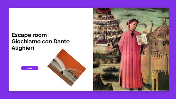 Escape room : Giochiamo con Dante Alighieri! | Genially