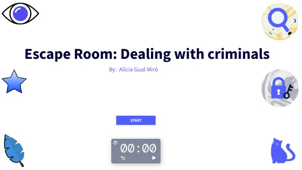 VIRTUAL ESCAPE ROOM | Genially