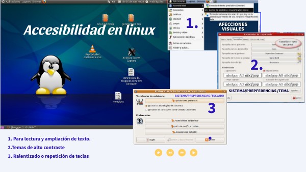 ACCESIBILIDAD EN LINUX