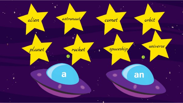A and An Sorting Game | Genially