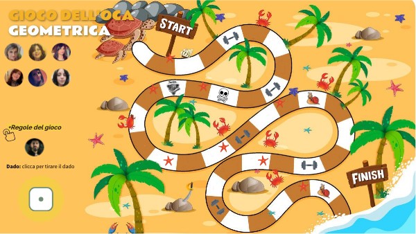 L'oca matematica | Genially