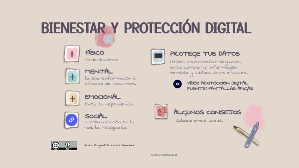 BIENESTAR Y PROVACIDAD DIGITAL | Genially