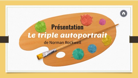 Le Triple autoportrait de Norman Rockwell | Genially