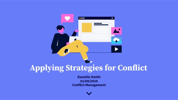 Applying Strategies for Conflict