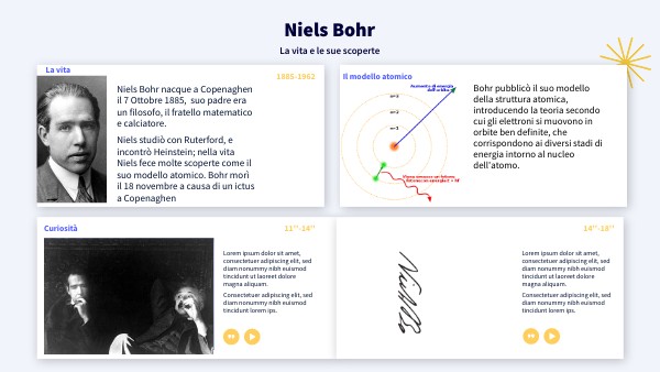 Niels Bohr, Christian Balderiotti