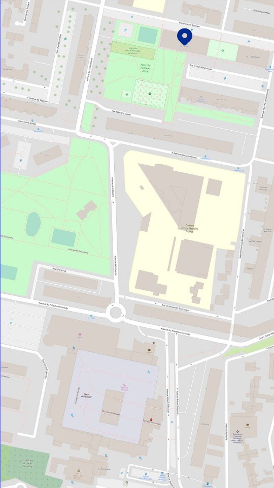 Carte interactive espaces numériques