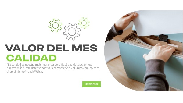 Valor de Mes: Mayo | Genially