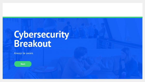 Cybersecurity Breakout