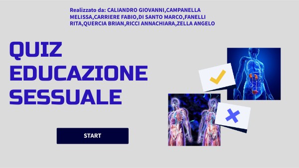 QUIZ SULLA RIPRODUZIONE