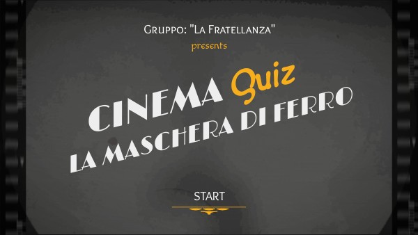 Quiz cinema "La maschera di ferro"