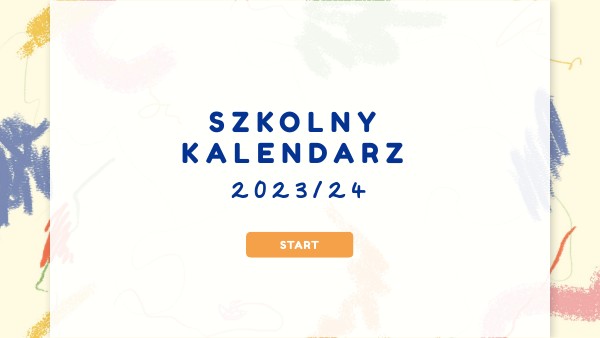 School calendar 23-24