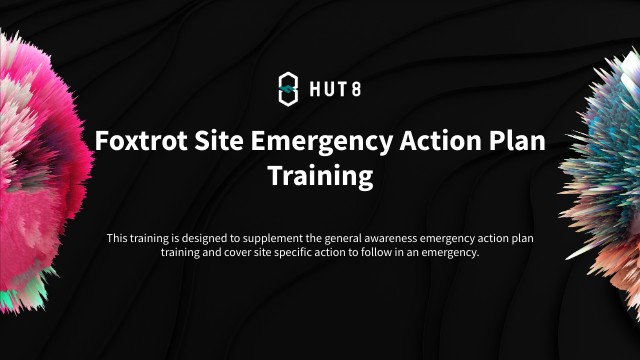 Foxtrot Site Specific EAP Training