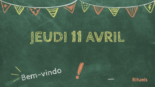 Jeudi 11 avril et vendredi 12 avril
