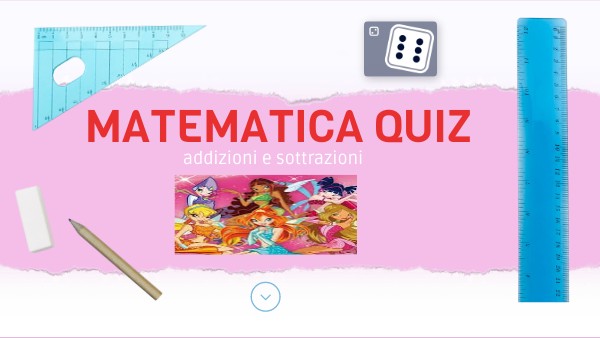 Quiz matematica | Genially