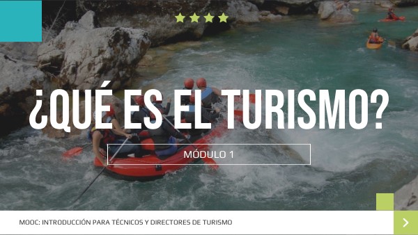 MODULO 1: ¿Qué es Turismo? UNIDAD 3