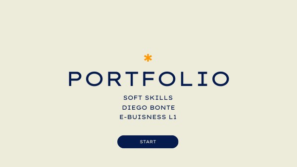 Portfolio Diego BONTE he135081