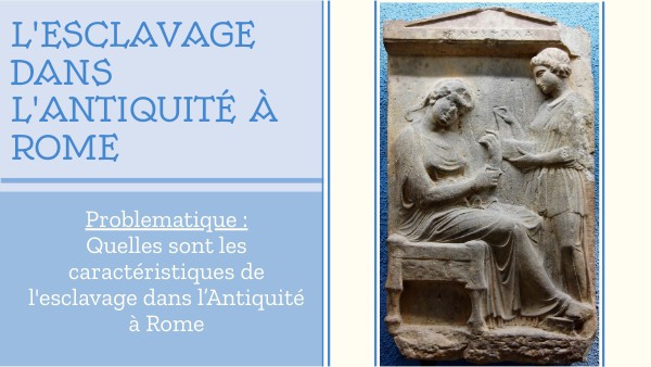 Esclavage à l'antiquité à Rome